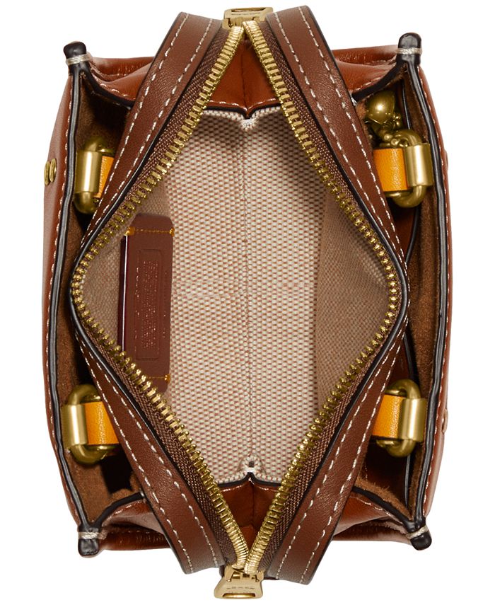 COACH Signature Textile Jacquard Micro Rogue - Macy's