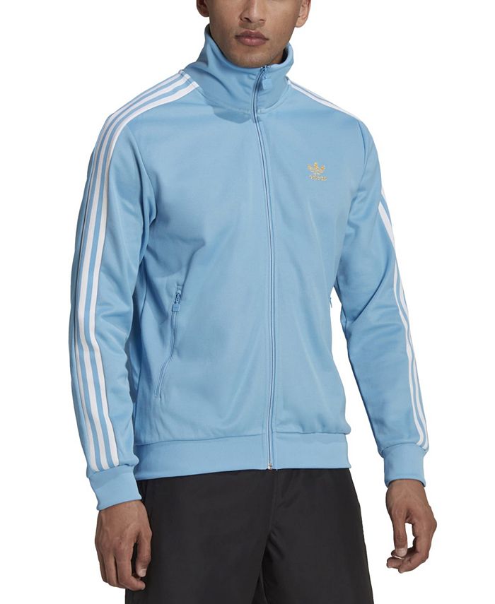 adidas Men's Beckenbauer Argentina 3-Stripe Track Jacket - Macy's