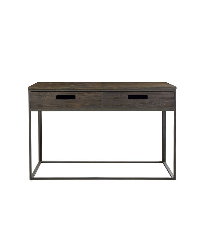 Furniture Bradley Two-Drawer Console Table - Macy's