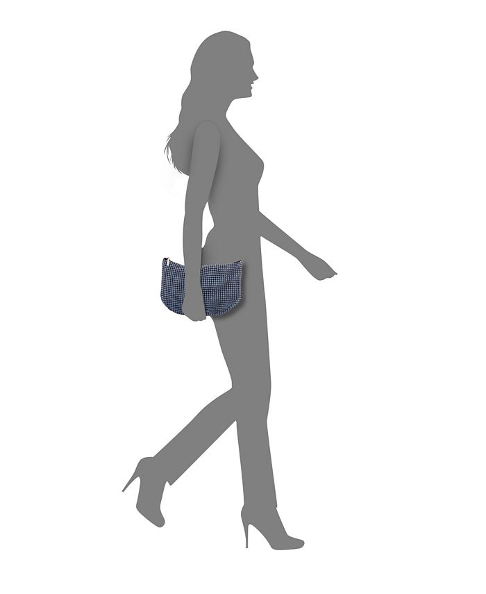 Nina Women's Large Crystal Baguette Shoulder Bag - Macy's