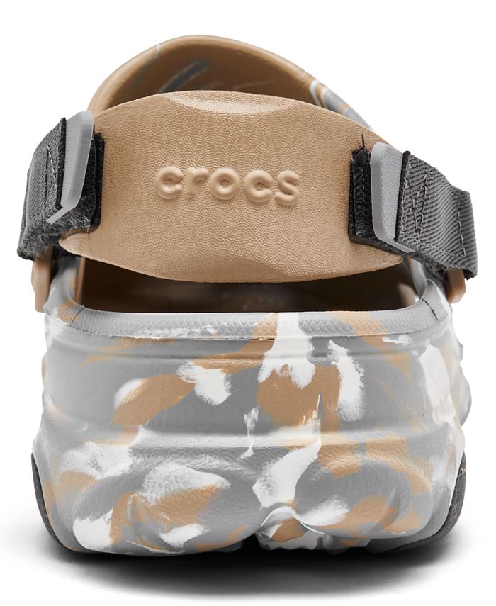 Crocs Men's Classic All-Terrain Marble Clogs from Finish Line - Macy's