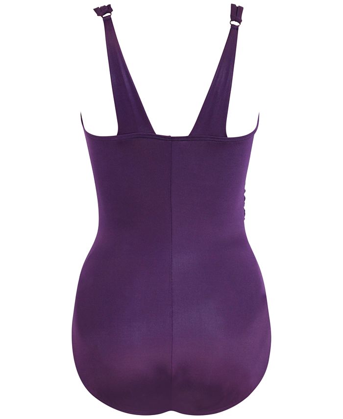 Miraclesuit Illusionist Azura Allover-Slimming One-Piece Swimsuit ...