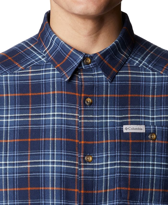 Columbia Men's Cornell Woods Flannel Long Sleeve Shirt & Reviews ...