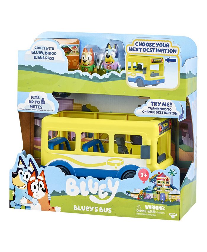 Bluey Bri Adventure Bus Series 7 - Macy's