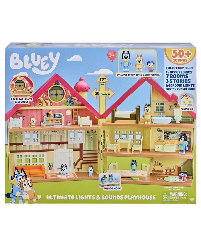 Bluey Deluxe Home Playset Series 7 - Macy's