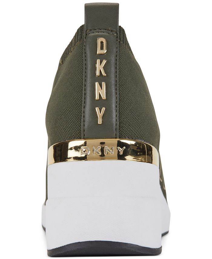 DKNY Women's Pavi Slip-On Wedge Sneakers - Macy's