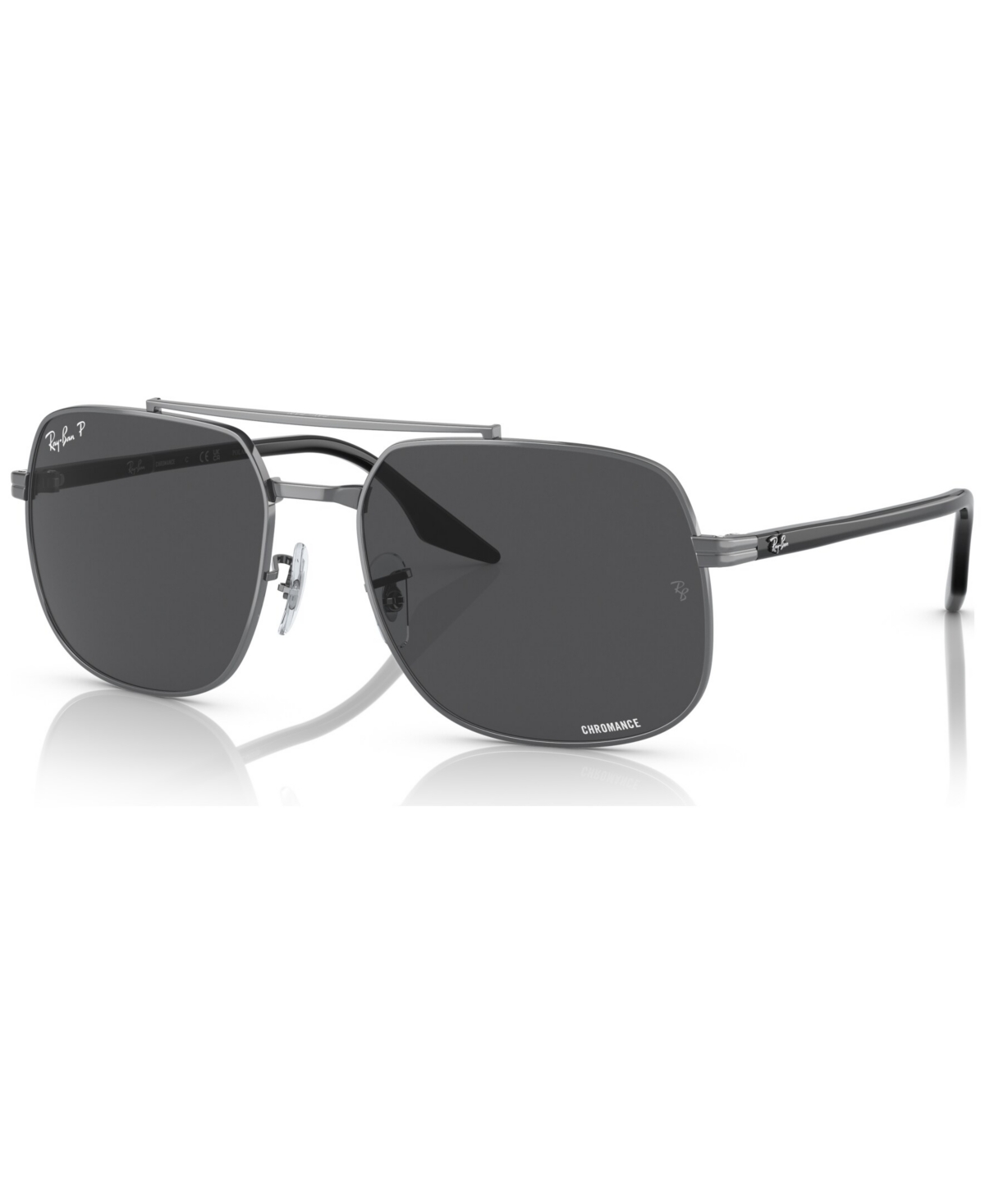 Click here for Ray-Ban Unisex Polarized Sunglasses  RB3699 - Gunm... prices