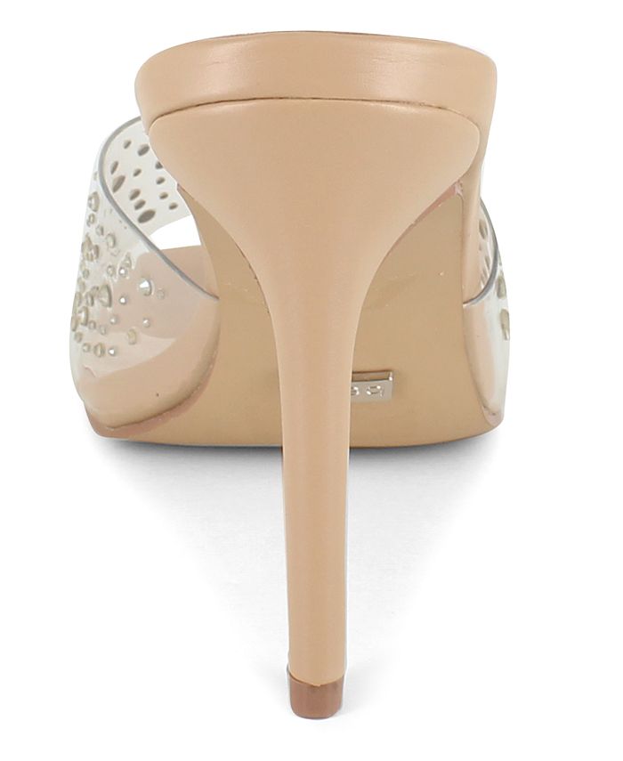 bebe Women's Madilynn Pointed Heel Rhinestone Dress Sandals & Reviews ...