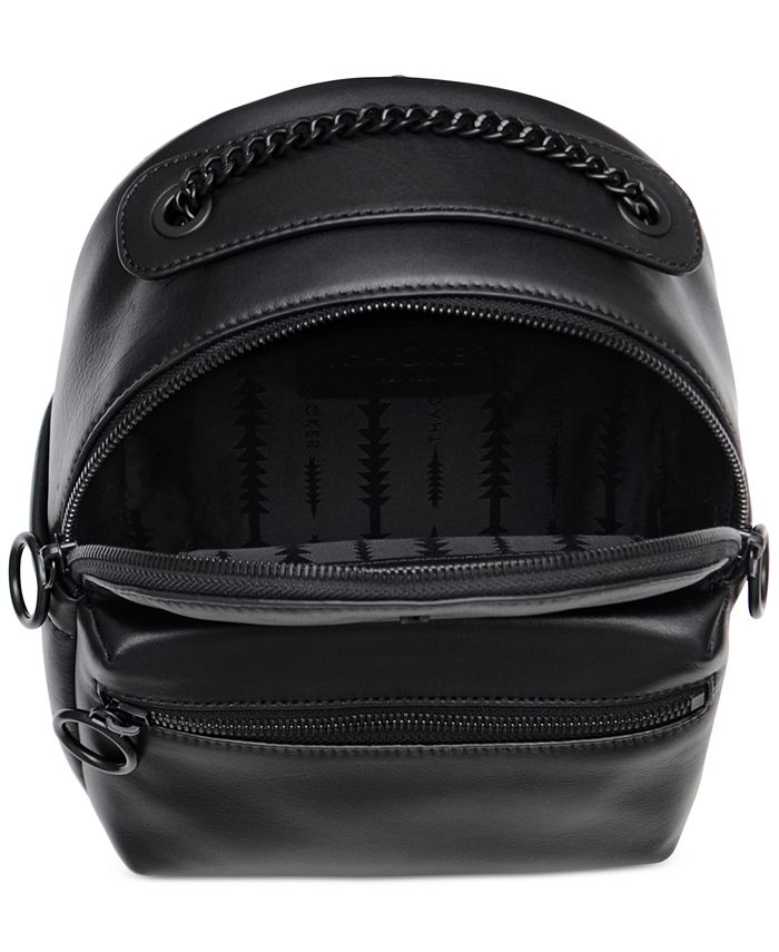 Thacker Marly Mini Leather Zippered Backpack - Macy's