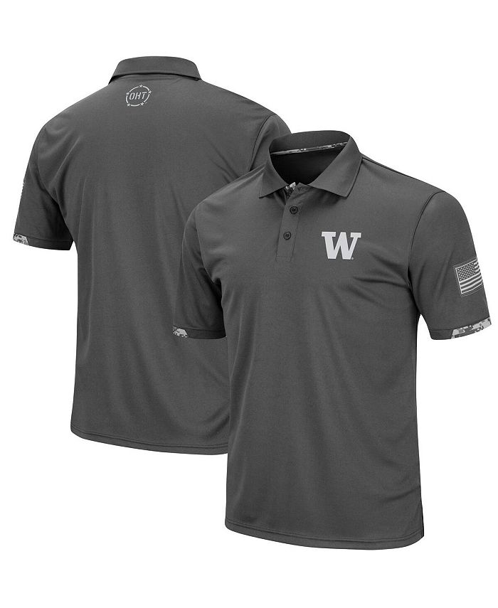 Colosseum Men's Charcoal Washington Huskies Operation Hat Trick ...