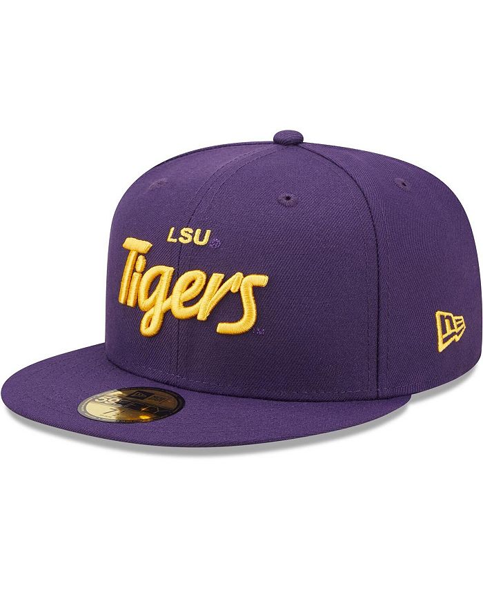 New Era Men's Purple LSU Tigers Griswold 59FIFTY Fitted Hat - Macy's