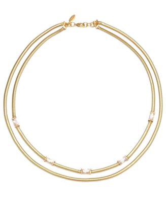 BONHEUR JEWELRY Delphine Layered Chain Necklace Set - Macy's