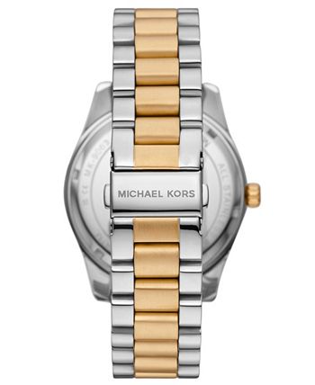 Michael Kors Men's Lexington Multifunction Two-Tone Stainless Steel ...