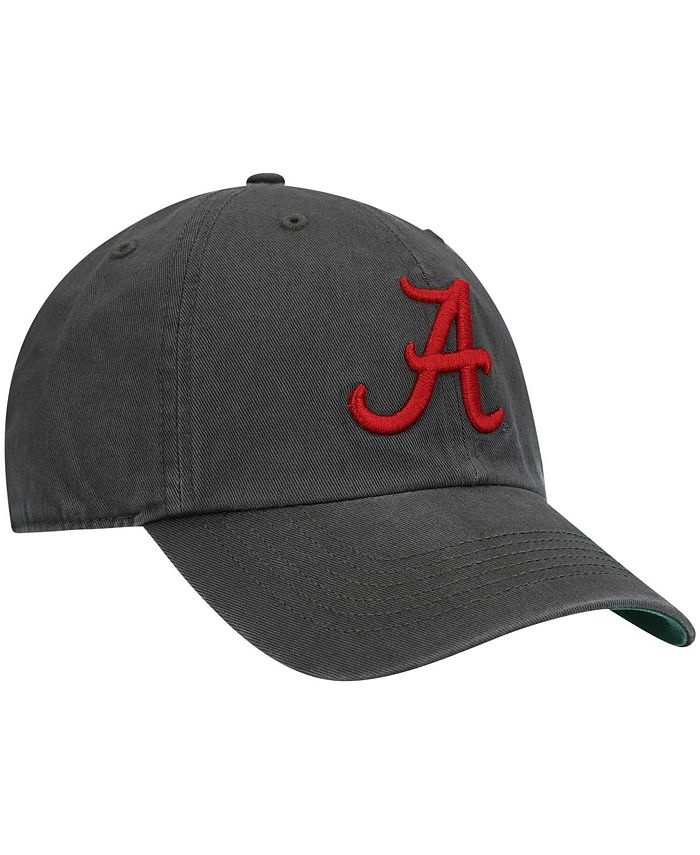 '47 Brand Men's '47 Charcoal Alabama Crimson Tide Team Franchise Fitted ...