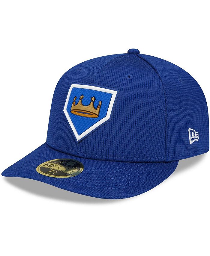 New Era Men's Royal Kansas City Royals 2022 Clubhouse Alternate Logo ...