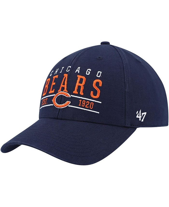 '47 Brand Men's '47 Navy Chicago Bears Centerline MVP Adjustable Hat ...