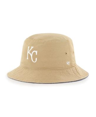 Men's '47 Khaki Kansas City Royals Chambray Ballpark Bucket Hat - Macy's