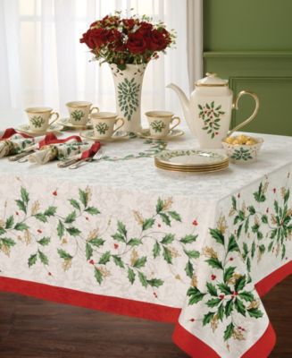 Lenox Holiday Tablecloth, 60" x 84" - Macy's