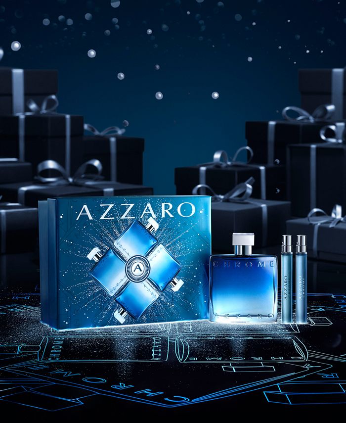 Azzaro Men's 3-Pc. Chrome Eau de Parfum Gift Set - Macy's
