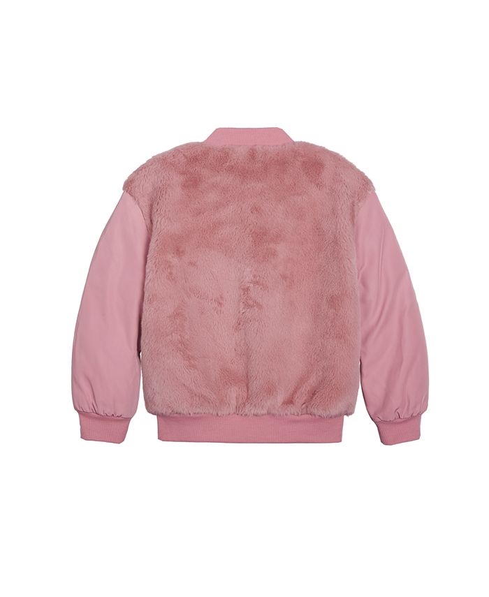 Epic Threads Little Girls Faux Fur Bomber Jacket, Created For Macy's ...