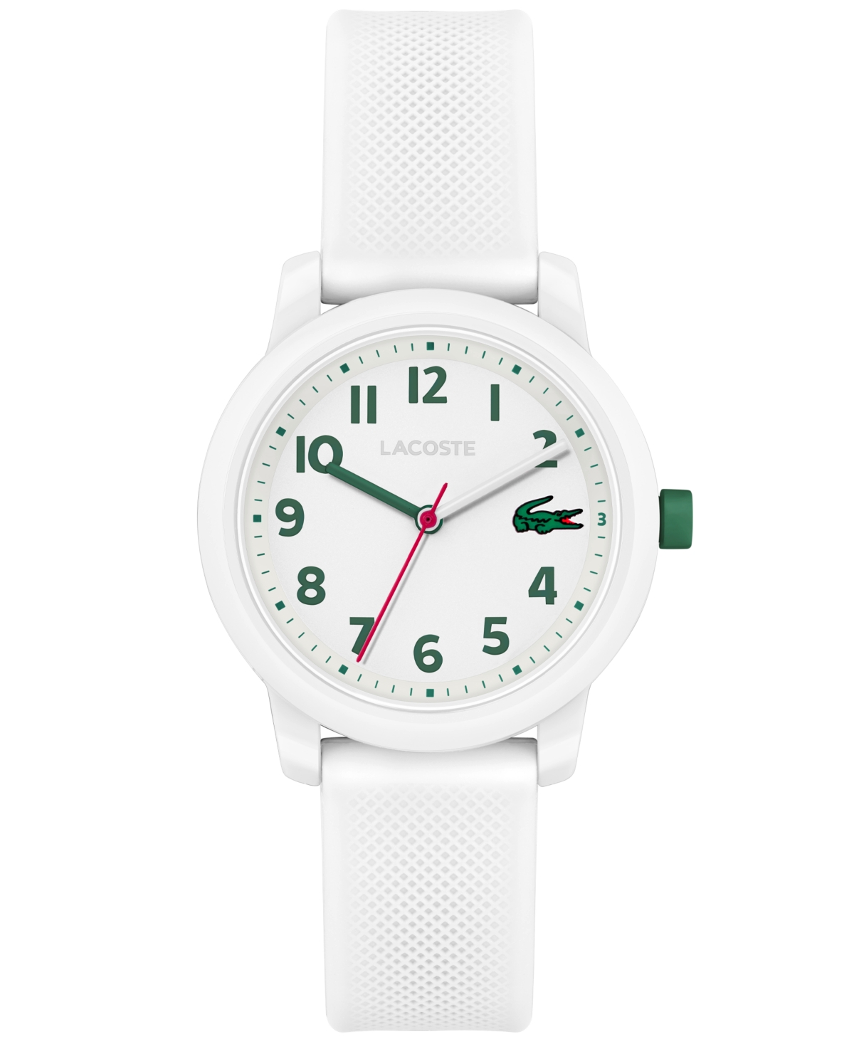 Click here for Lacoste Kids L.12.12 White Silicone Strap Watch 32... prices