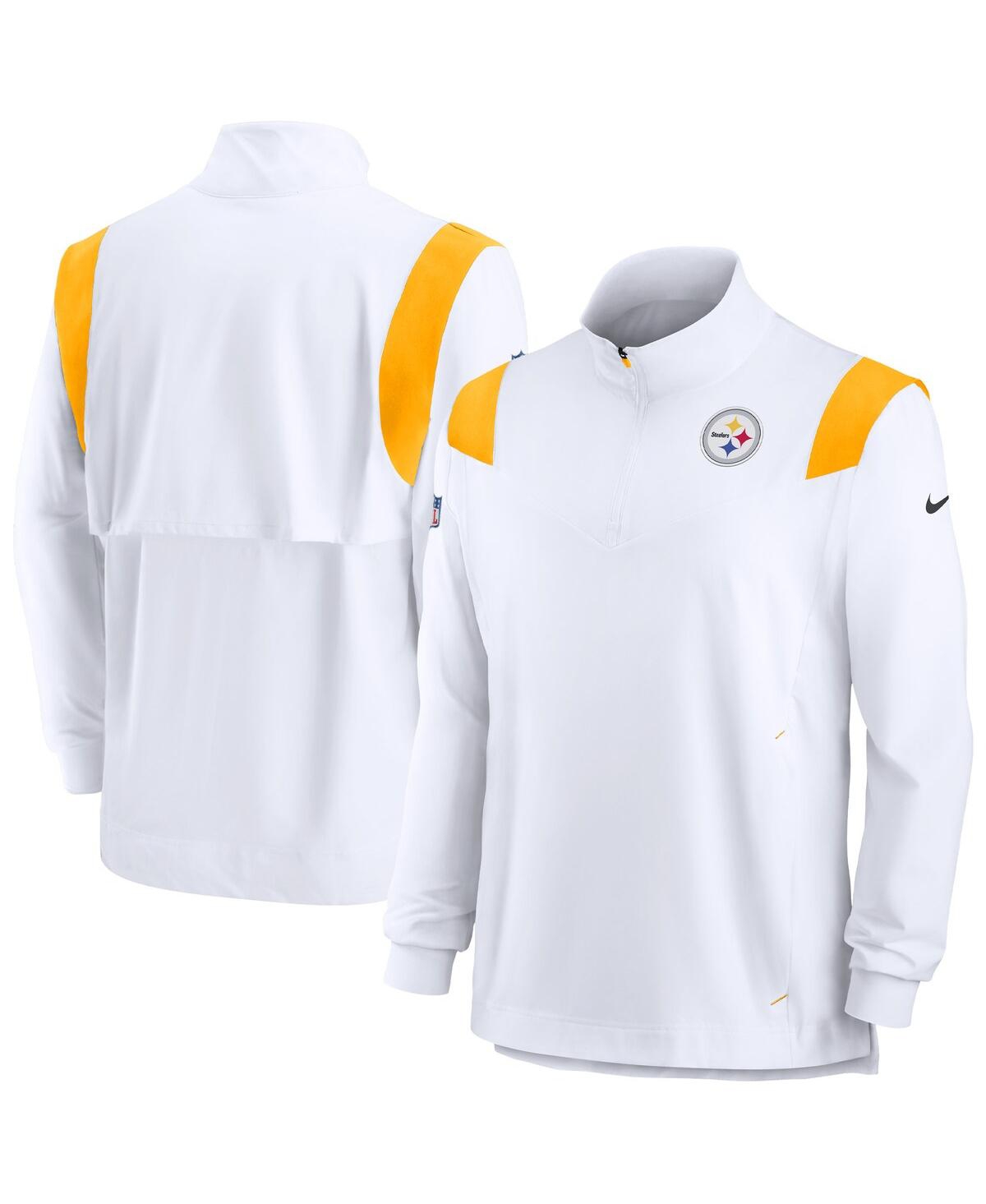 Click here for Mens Nike White Pittsburgh Steelers Sideline Coach... prices