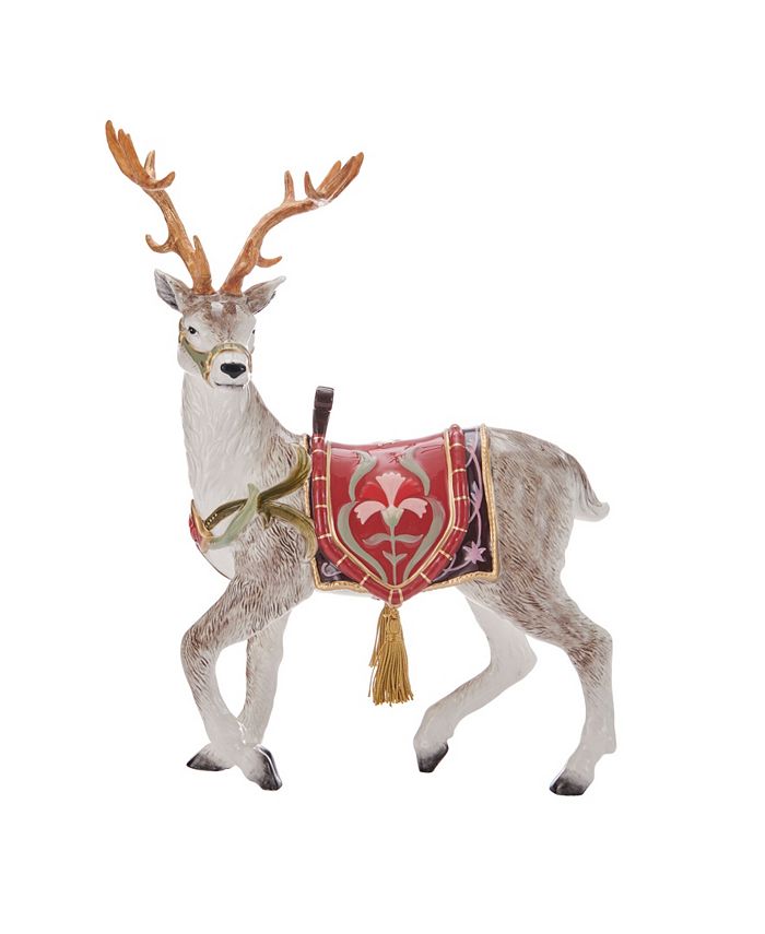 Fitz and Floyd Chalet Deer Figurine - Macy's