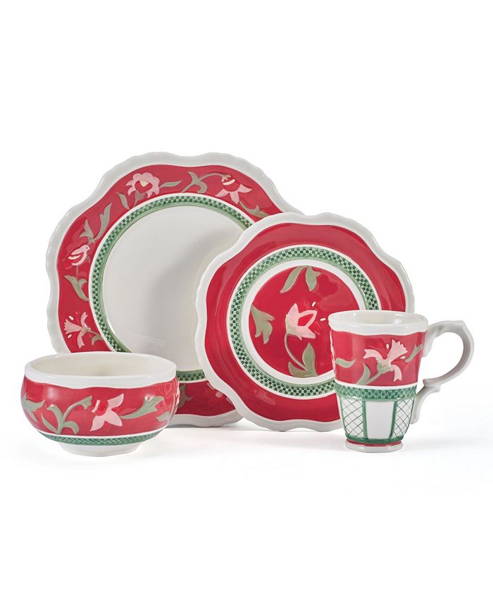 Fitz and Floyd 16 Piece Dinnerware Set - Macy's