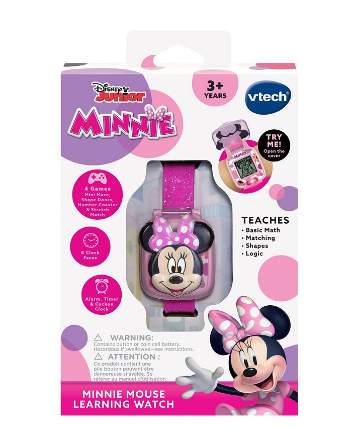 VTech Disney Junior Minnie Mouse Learning Watch - Macy's