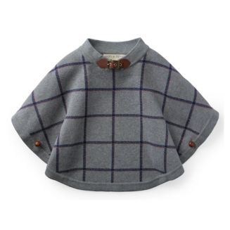 Hope & Henry Girls Hope and Henry Organic Cotton Sweater Cape - Macy's