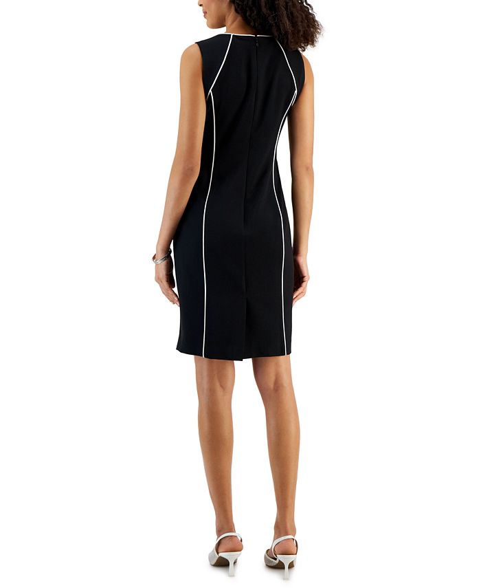 Kasper Women's Piped Sleeveless Sheath Dress - Macy's