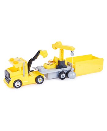 PAW Patrol Big Rig Mega Rubble Toy Vehicle - Macy's