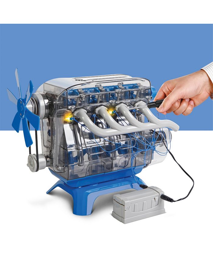 Discovery #MINDBLOWN Model Engine Kit, with Moving Parts and Lights ...