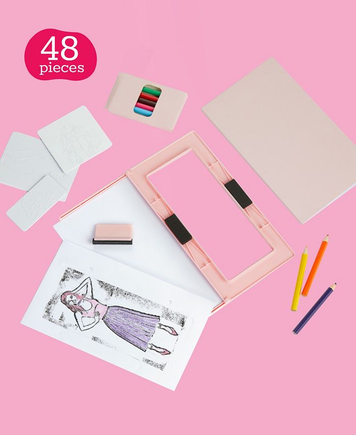 Geoffrey's Toy Box Kids Fashion Designer Activity Drawing Set, Created ...