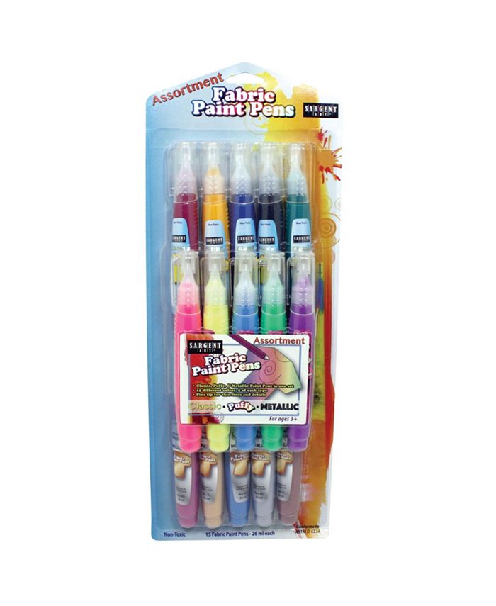 Sargent Art Fabric Paint Pens - Macy's