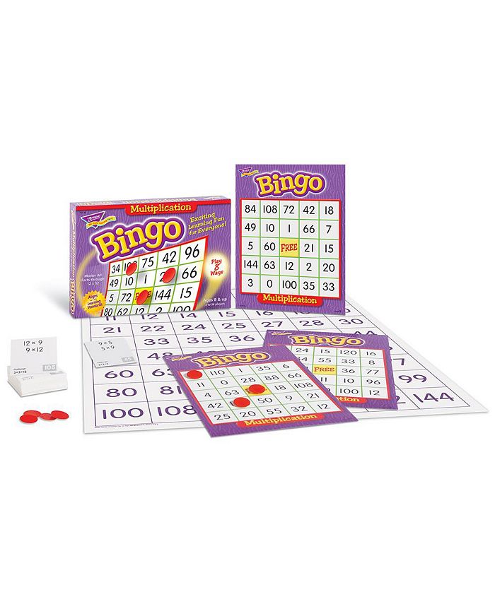 Trend Enterprises Trend Multiplication Bingo Game - Macy's