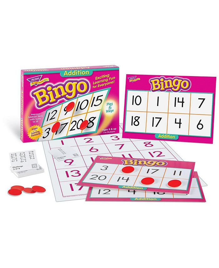 Trend Enterprises Trend Addition Bingo Game - Macy's