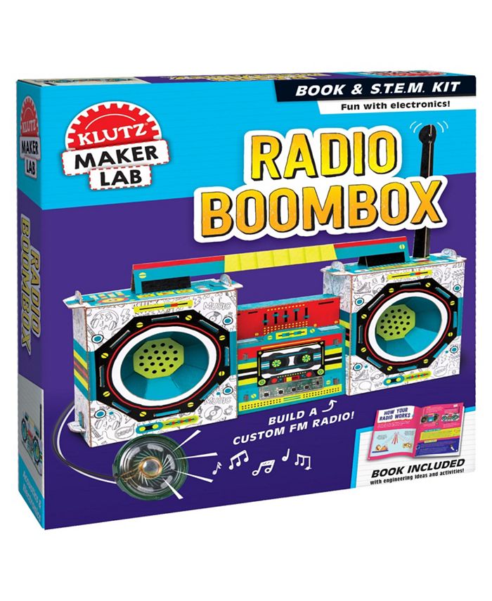 Klutz Radio Boombox Toy - Macy's