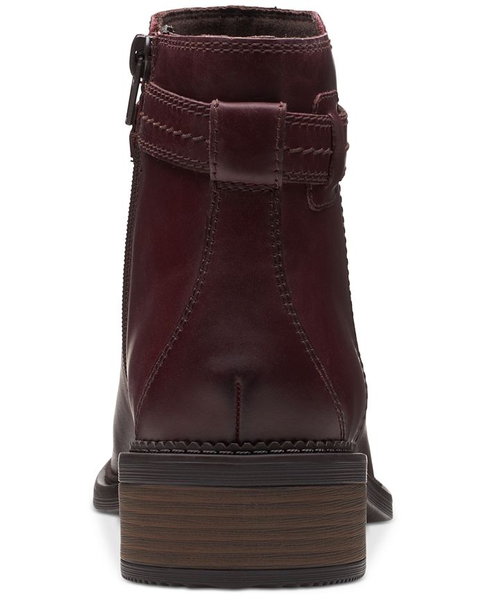 Clarks Women's Maye Ease Comfort Ankle Booties & Reviews - Booties ...