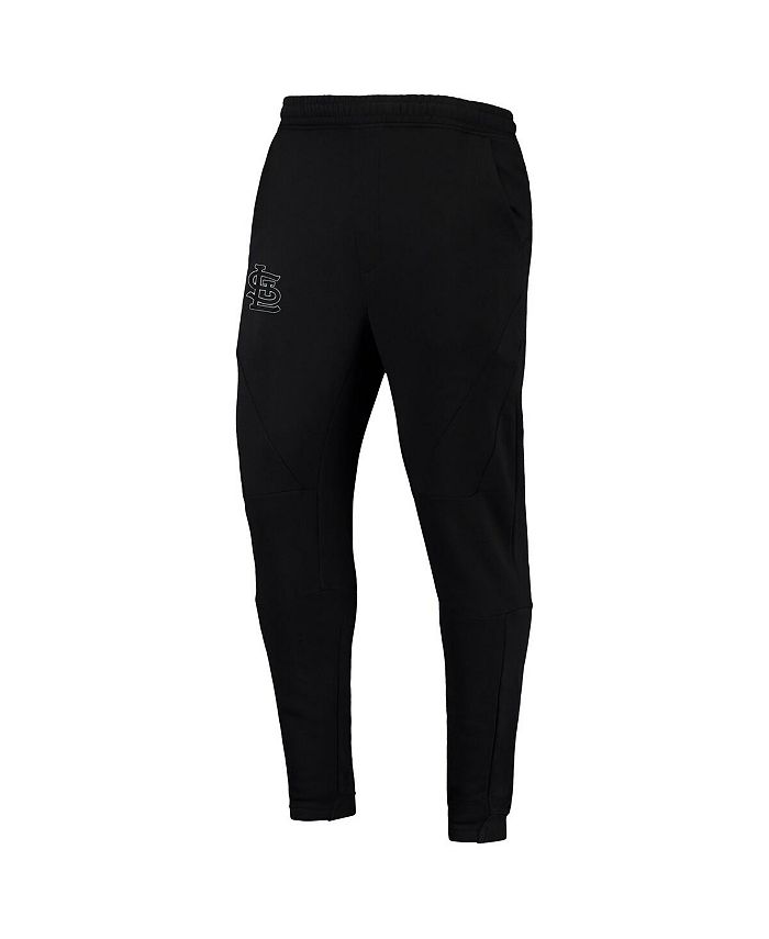 LevelWear Men's Black St. Louis Cardinals Tempo 22 Fleece Pants - Macy's