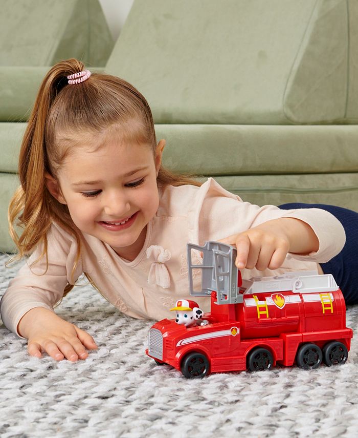 PAW Patrol Big Truck Pup's Marshall Transforming Toy Trucks with ...