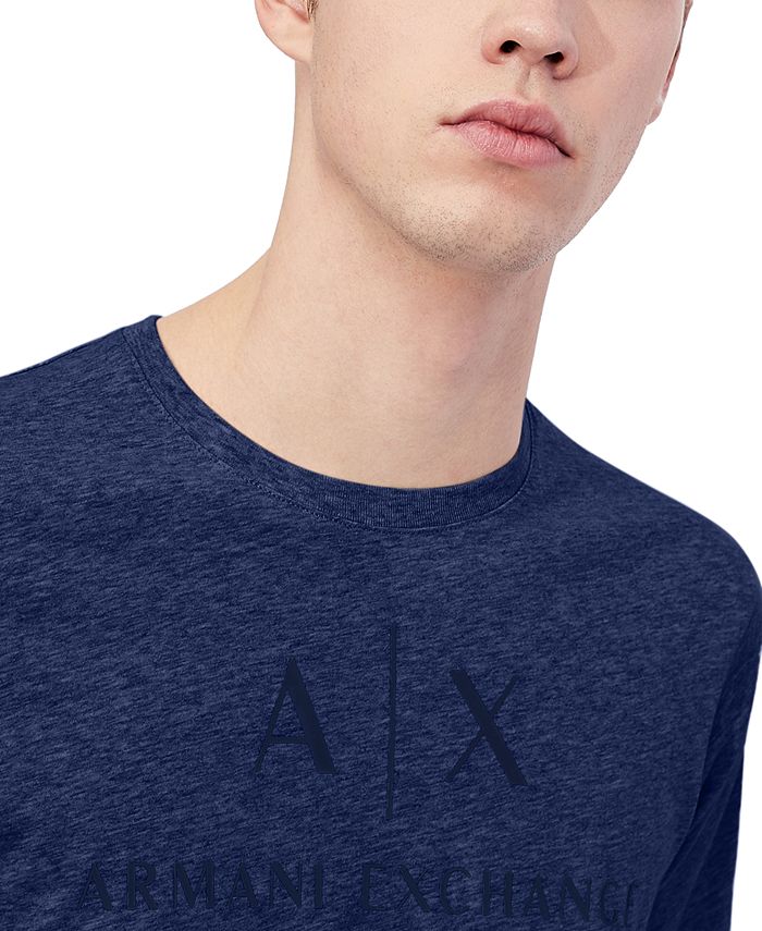 A|X Armani Exchange Men's AX Logo Crewneck T-Shirt - Macy's