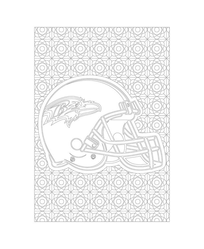 In the Sports Zone NFL Adult Coloring Book, Baltimore Ravens - Macy's