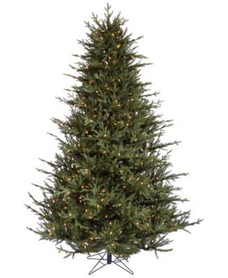 Vickerman Itasca Fraser Artificial Christmas Tree, Warm LED Dura-lit ...