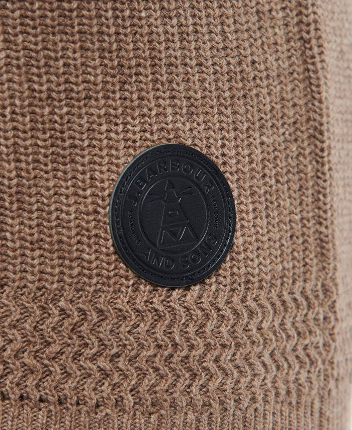Barbour Men's Corsair Racking Stitch Sweater & Reviews - Sweaters - Men ...