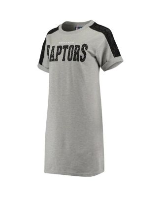 Women's G-III 4Her by Carl Banks Gray, Black Toronto Raptors Off-Season ...