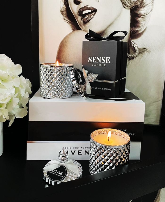 Sense Candle Coconut Vanilla Luxury Soy Wax Candle, 8 oz & Reviews ...