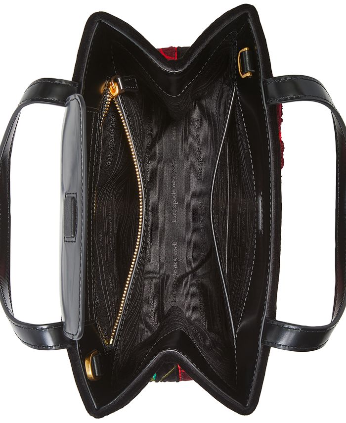 kate spade new york Sam Icon Rose Garden Embroidery Embellished Velvet ...