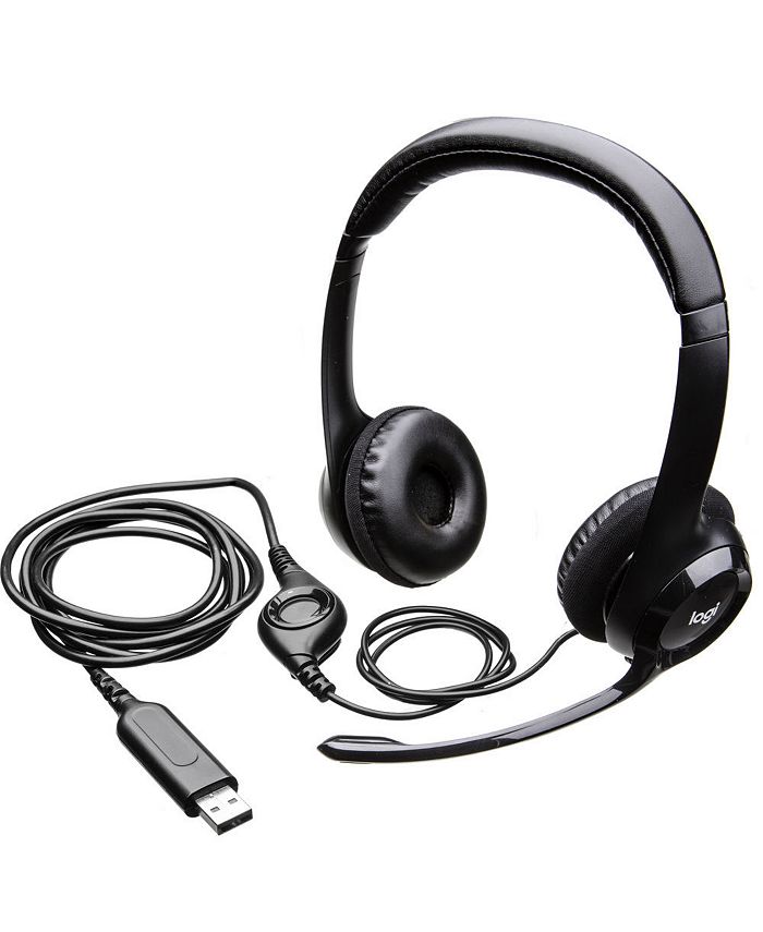 Logitech Usb Headset H390 (981-000014) - Macy's