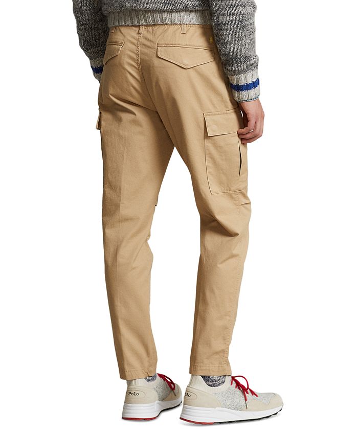 Polo Ralph Lauren Men's Stretch Slim Fit Chino Cargo Pants - Macy's